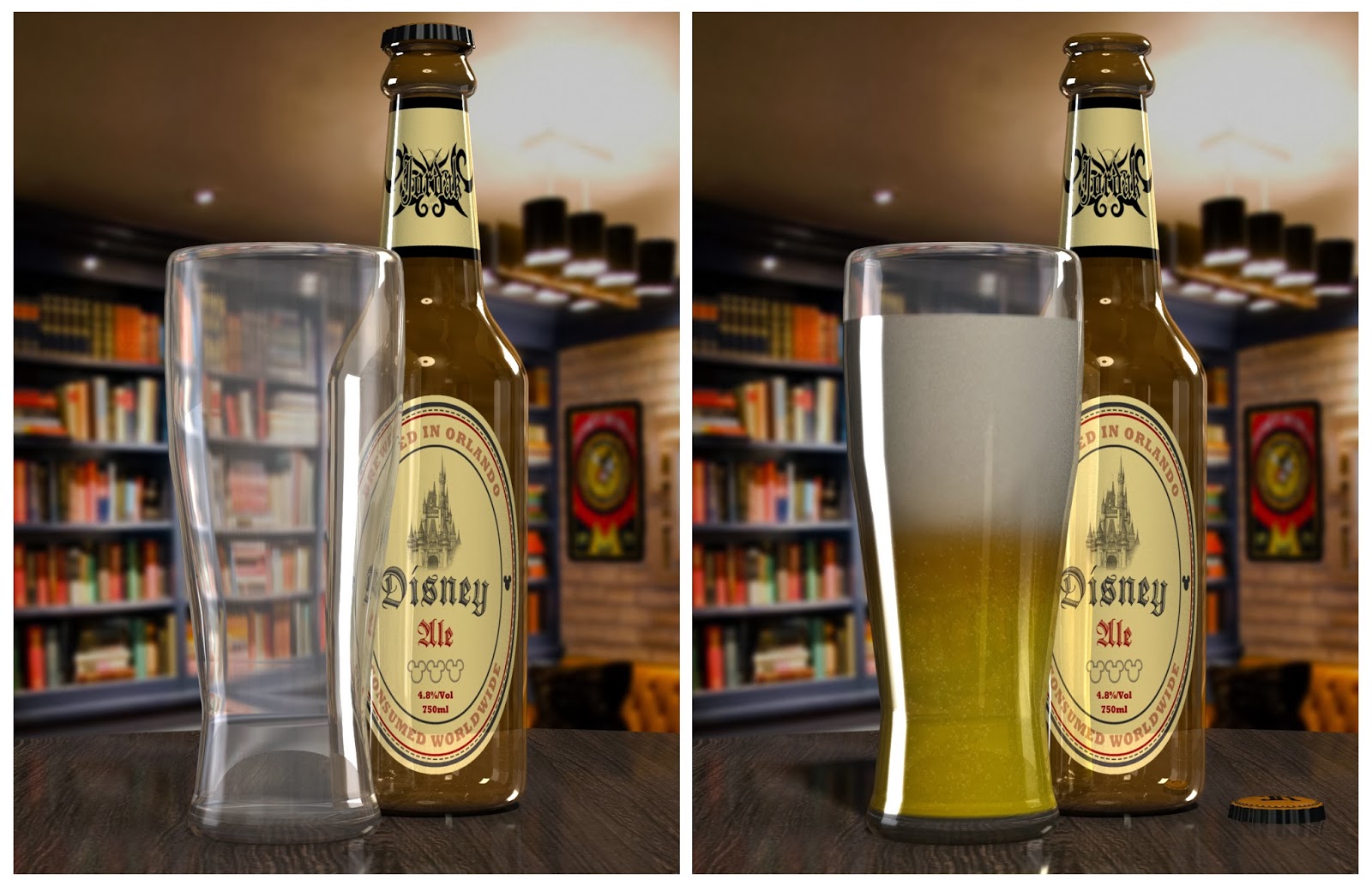 Graphics by Jordak: Disney Beer