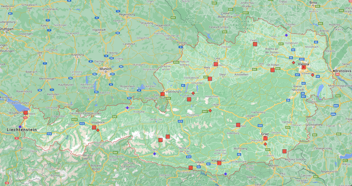 Climate Science Investigations: 55. Austria - temperature trends STABLE ...