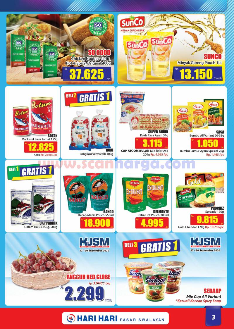 √ Katalog Promo Hari Hari Pasar Swalayan 17 - 30 September 2020 ...