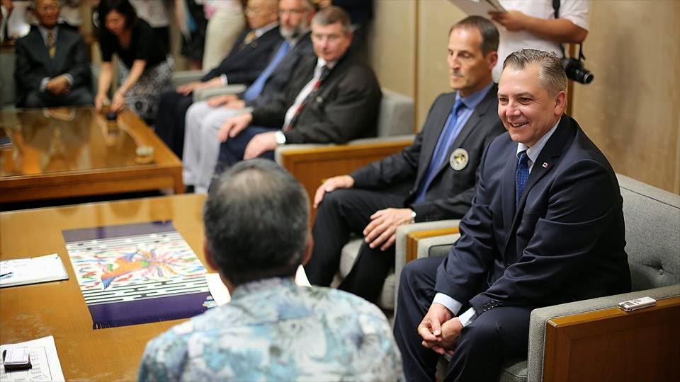 Voyage martial, Okinawa 2014: Patrick Rault, Ambassadeur d'Okinawa (maj ...