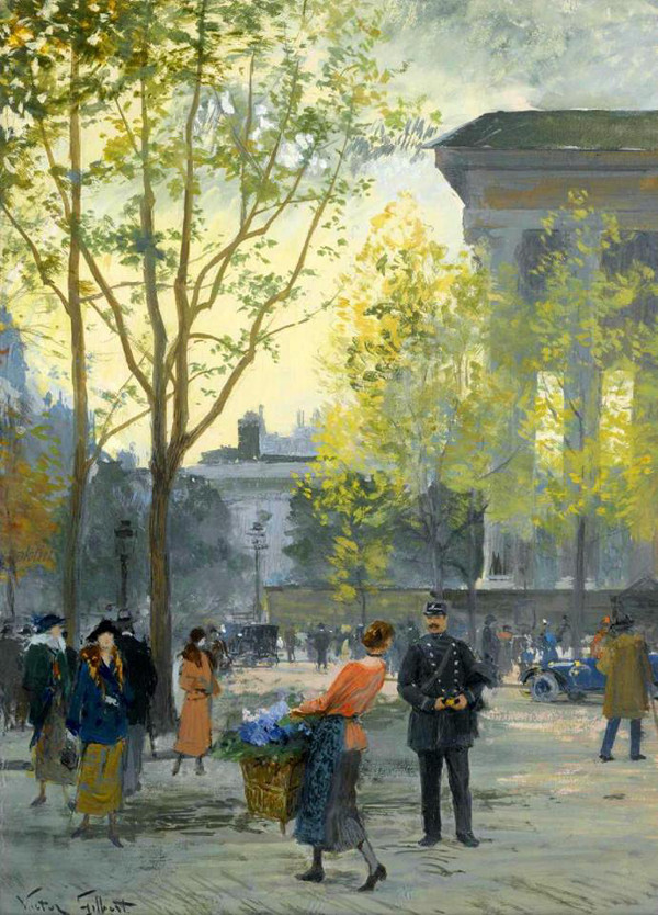 Art et glam: Paris peint par Victor Gilbert
