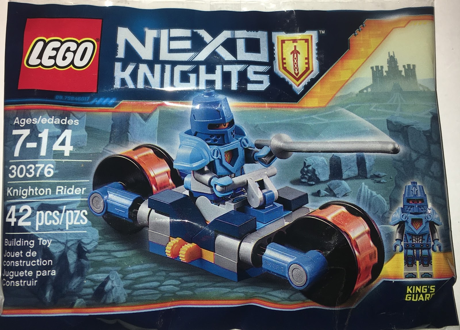 Dark Cloud Blogs: LEGO Nexo Knights Knighton Rider 30376 Set Review for MF0