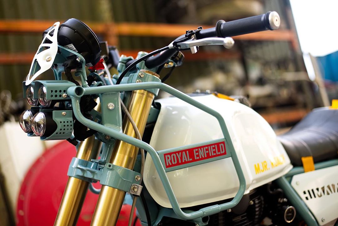 Himalayan MJR Roach: A Royal Enfield With A Turbocharged Engine ...