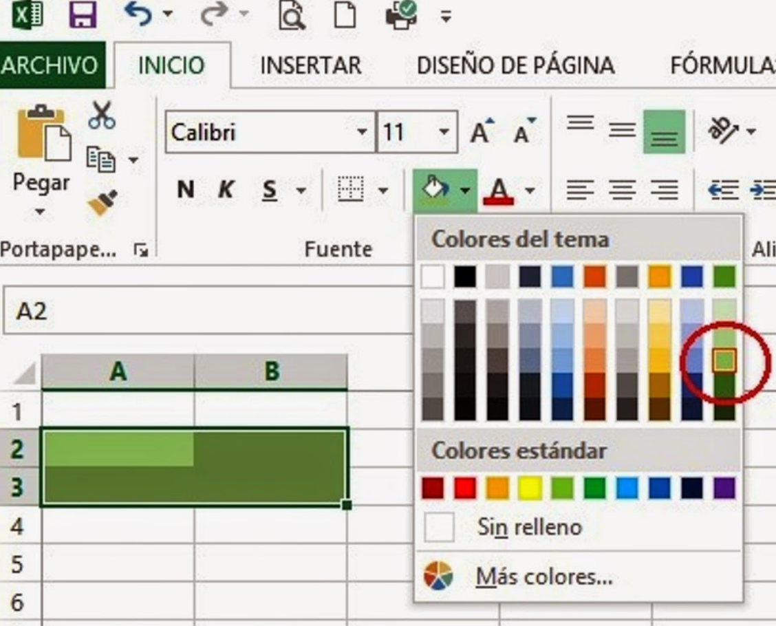PANTALLA PRINCIPAL DE EXCEL