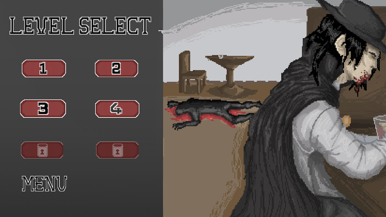 Creating a 2D Pixel game: Level select and Pause menus
