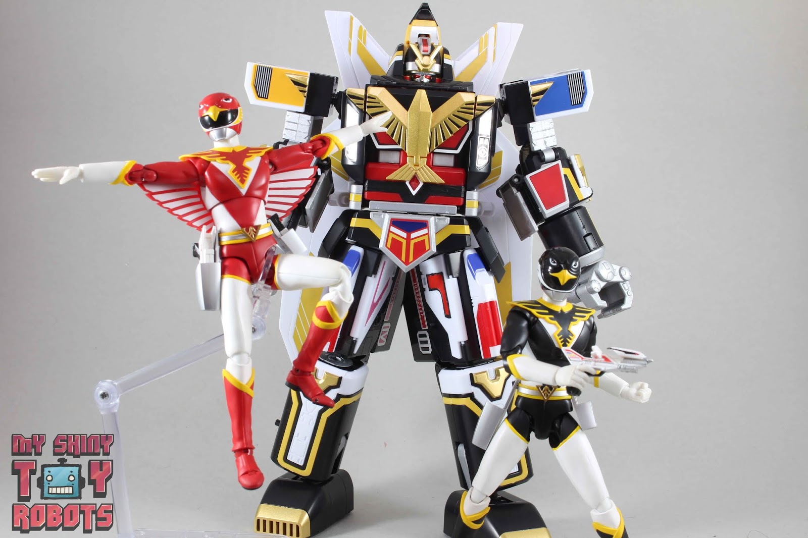 My Shiny Toy Robots: Toybox REVIEW: Super Mini-Pla Jet Garuda
