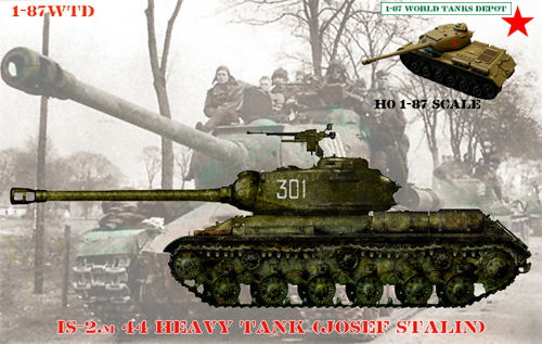 1-87 WORLD TANKS DEPOT (1-87WTD) Online Shop: No-21- Soviet IS-2m Heavy ...