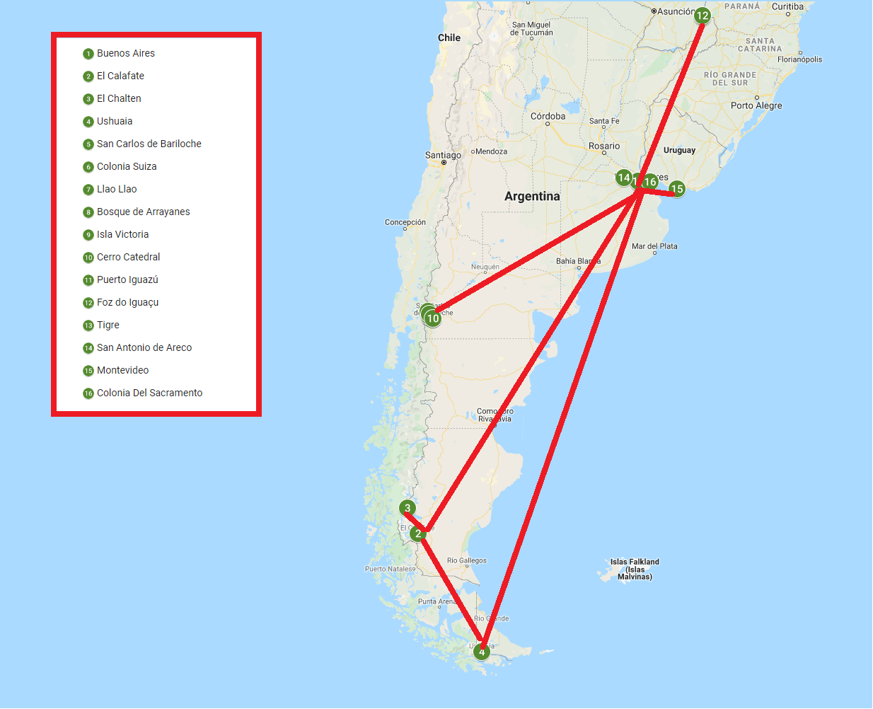 Itinerario de viaje: Argentina y Uruguay por libre – 21 días ...