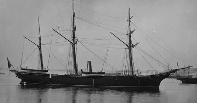 Canhoneira Quanza (a 1.ª) da Esquadrilha Naval do Índico em 1895