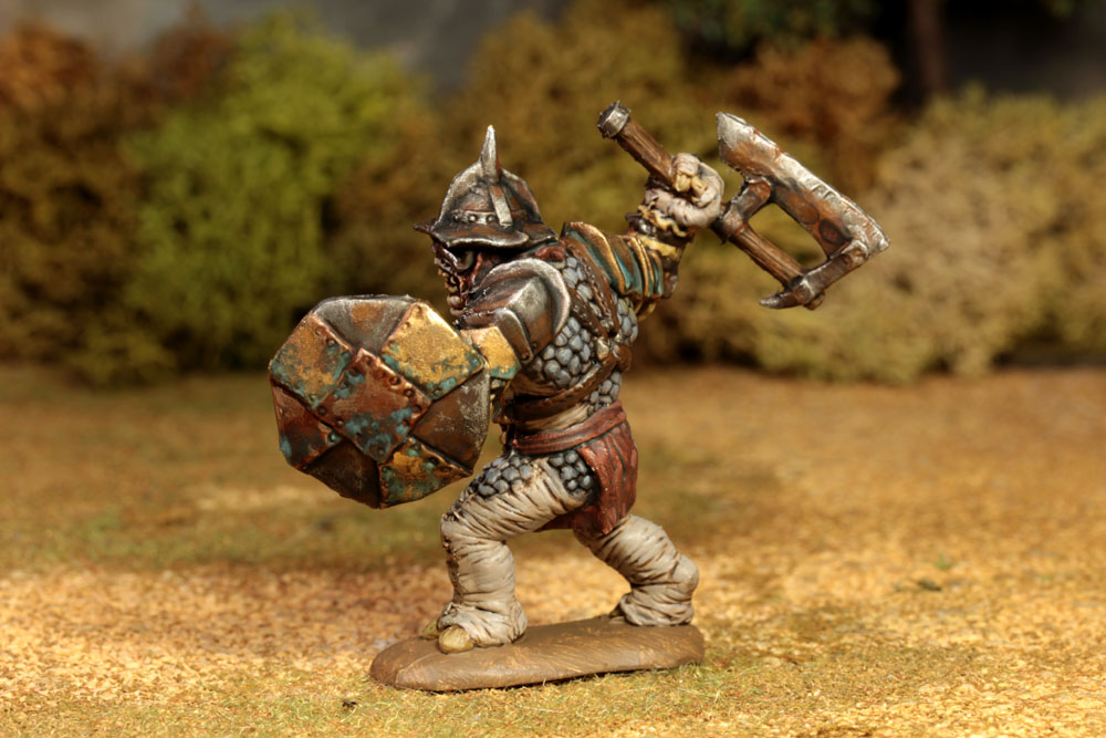 Philotep's 1/72 Minis Kingdom: Heavy Metal - Troll chieftain
