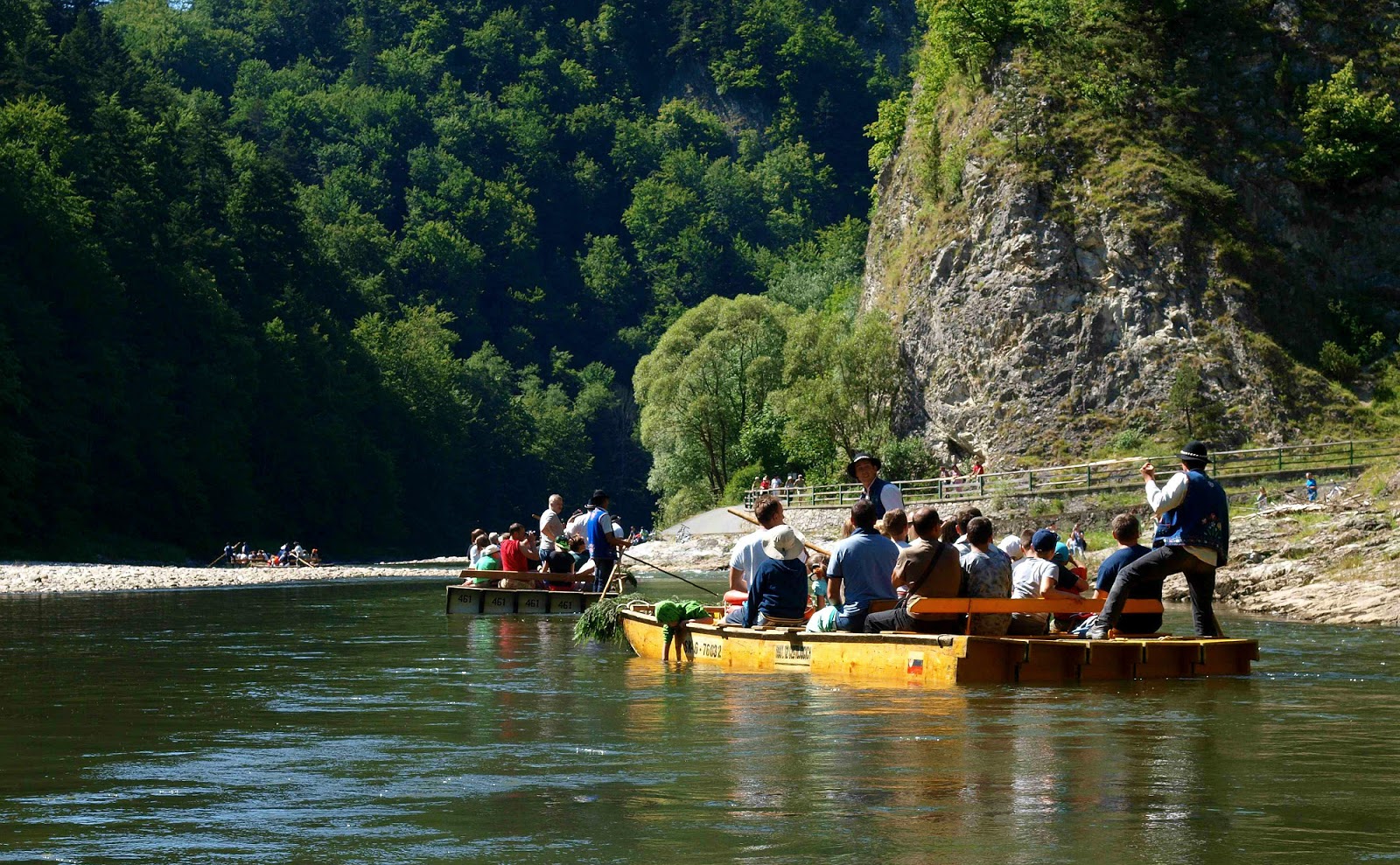 Krakow and more - photoblog : Dunajec River Gorge rafting (spływ Dunajcem)