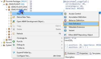 SAP ABAP Central: Benefit from Using Code Templates When Creating Data ...
