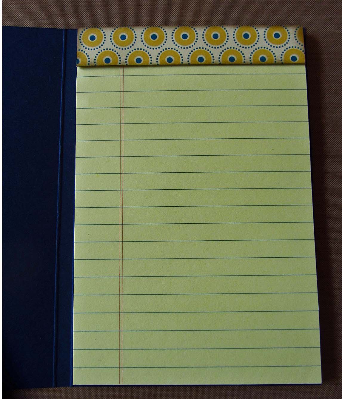 Kreative Kookiez Crafts: Mini legal Pad
