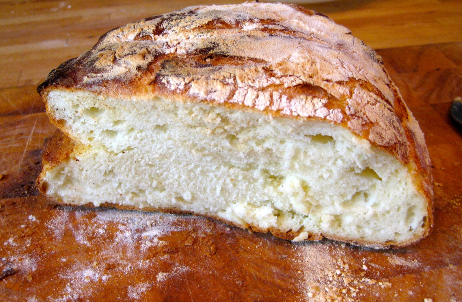 What's for dinner: Crusty bread in less than 2 hours