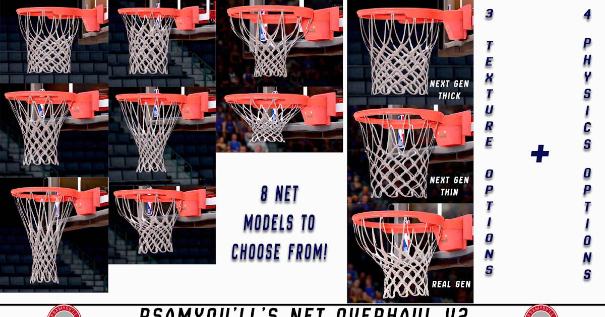NBA 2K21 Psamyou'll's Net Overhaul Mod V2: Ultimate Edition - Shuajota ...