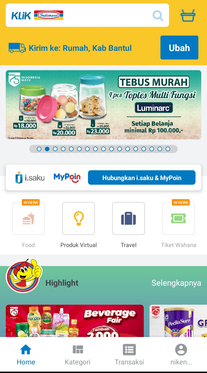 Klik Indomaret Memudahkan Pelanggan Untuk Berbelanja - Nickenblackcat's ...