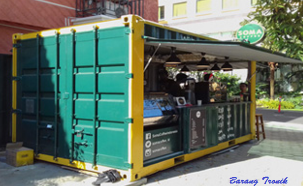 Harga Jual Pembuatan Booth Kios Mini Cafe Warung Portable Kantin ...