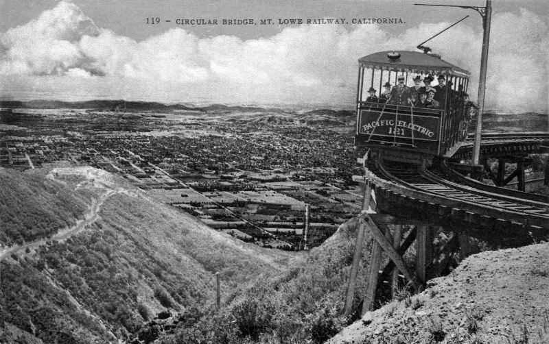 Amazing Photographs of the Mt. Lowe Railway’s Thrilling, Terrifying ...