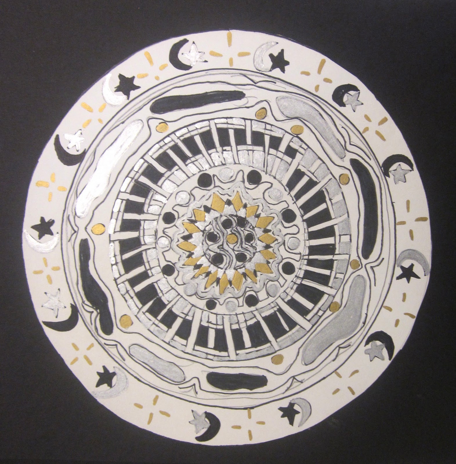 Art is Basic-- Art Teacher Blog: Radial Design-- 3rd/4th Grade