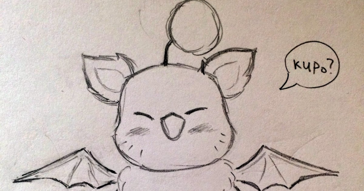Final Fantasy Moogle Coloring Pages