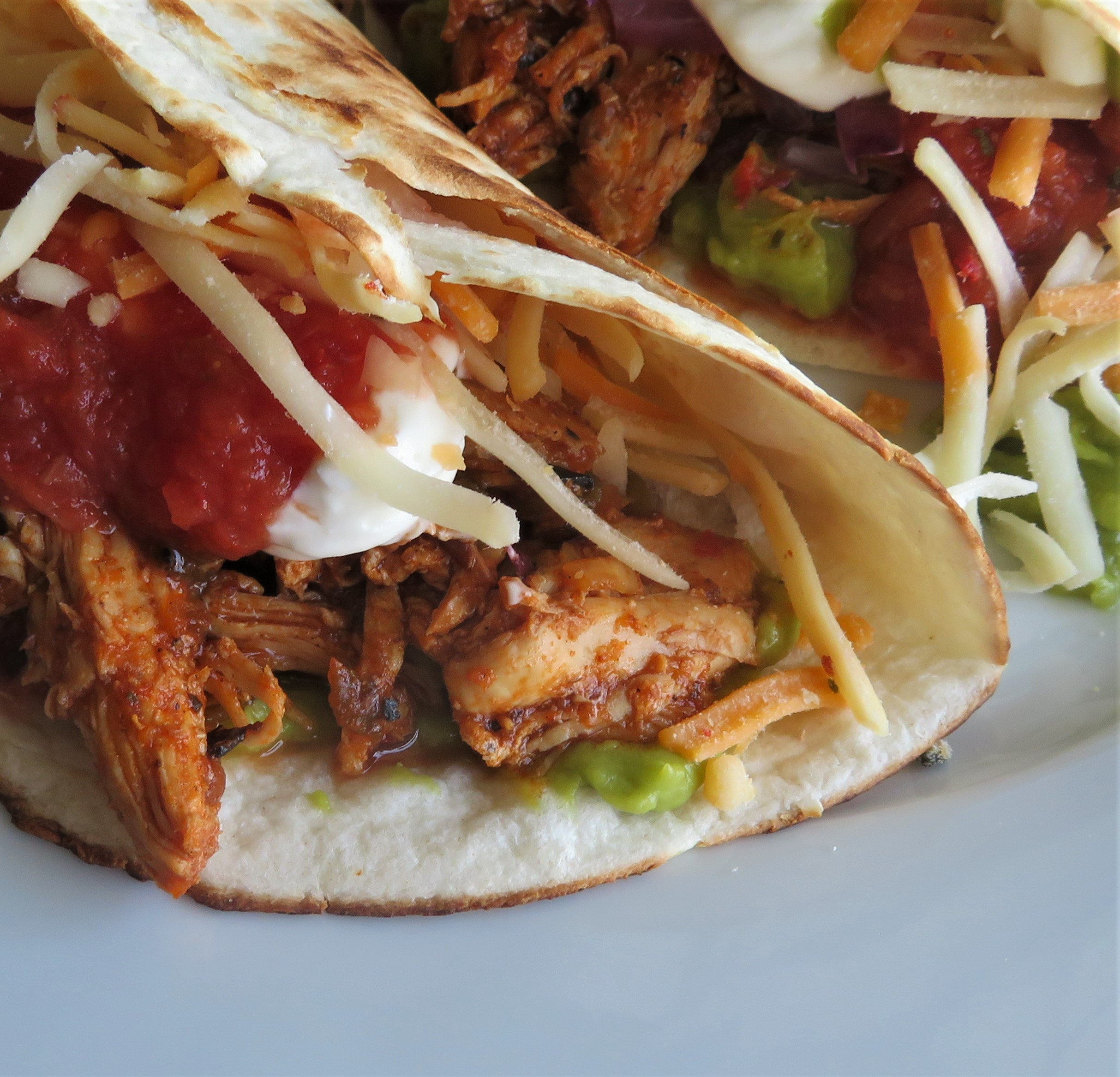 Chicken Tinga Tacos for Two | The English Kitchen