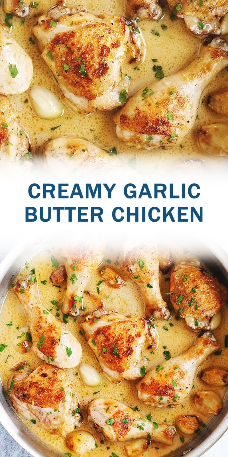 CREAMY GARLIC BUTTER CHICKEN - forloverecipes