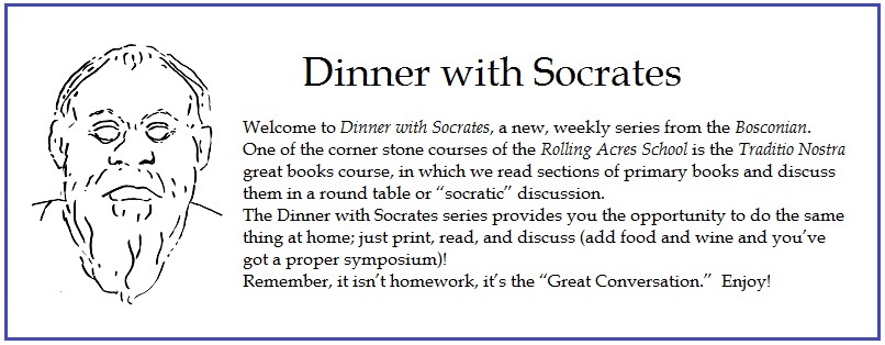 The Homeschool Philosopher: Dinner with Socrates, No. 3 at the ...
