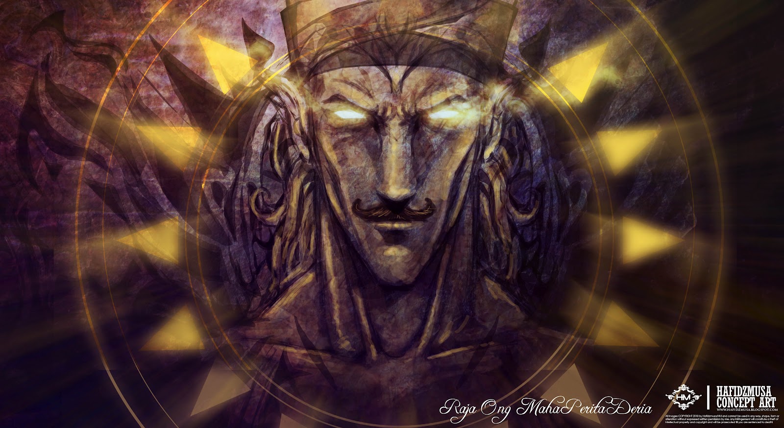 HAFIDZMUSA: CONCEPTART : Hikayat Merong Mahawangsa - Raja Bersiong