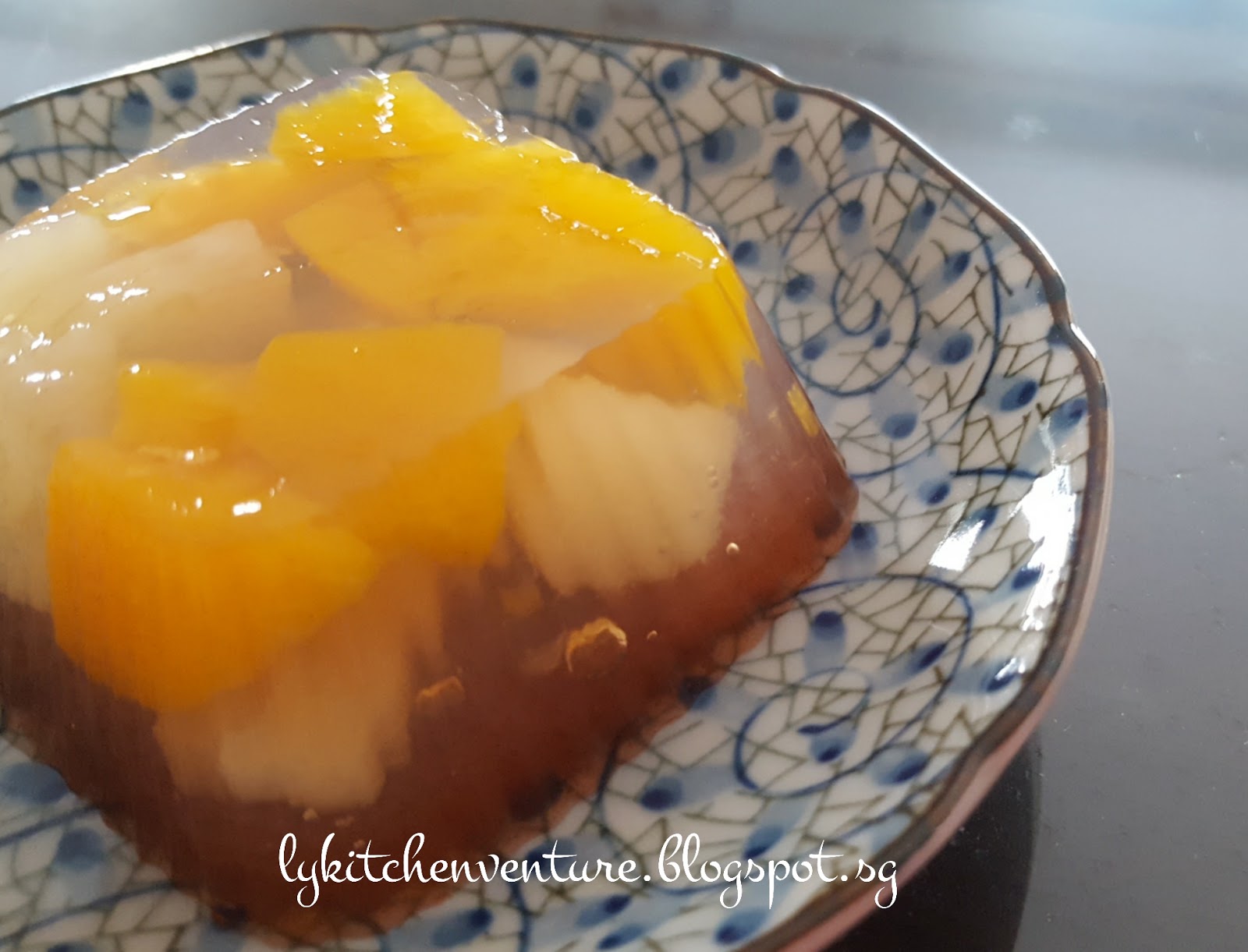 Lys Kitchen Ventures Adzuki Fruit Cocktail Agar Agar