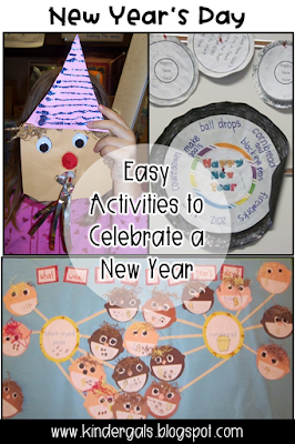 KinderGals: Happy New Year Activities