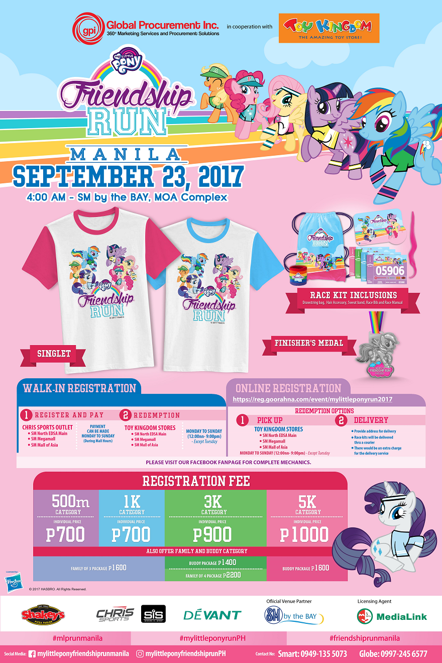 Equestria Daily - MLP Stuff!: My Little Pony Friendship Run Returns to ...