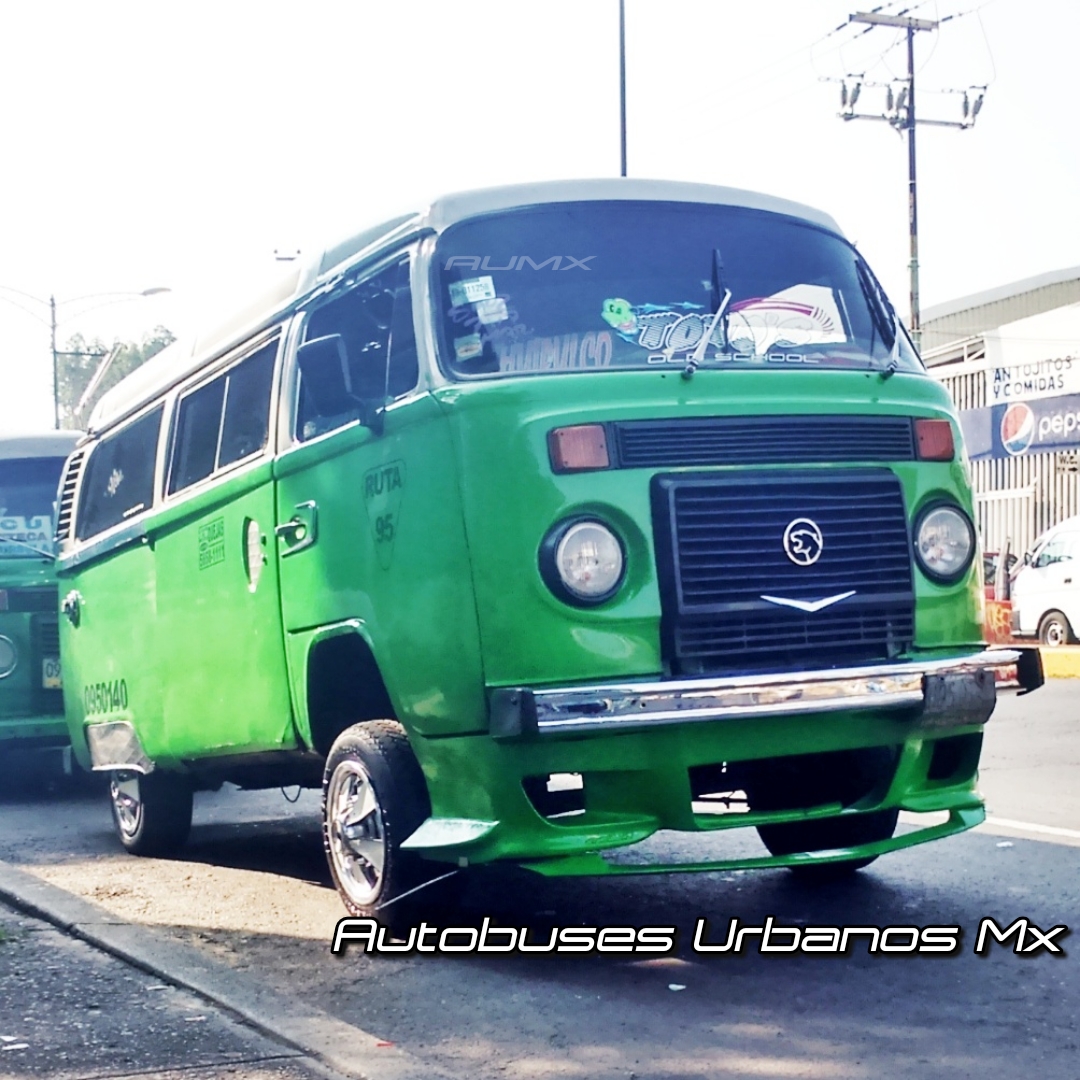 Transporte público, autobuses y microbuses CDMX.: Volkswagen Combi
