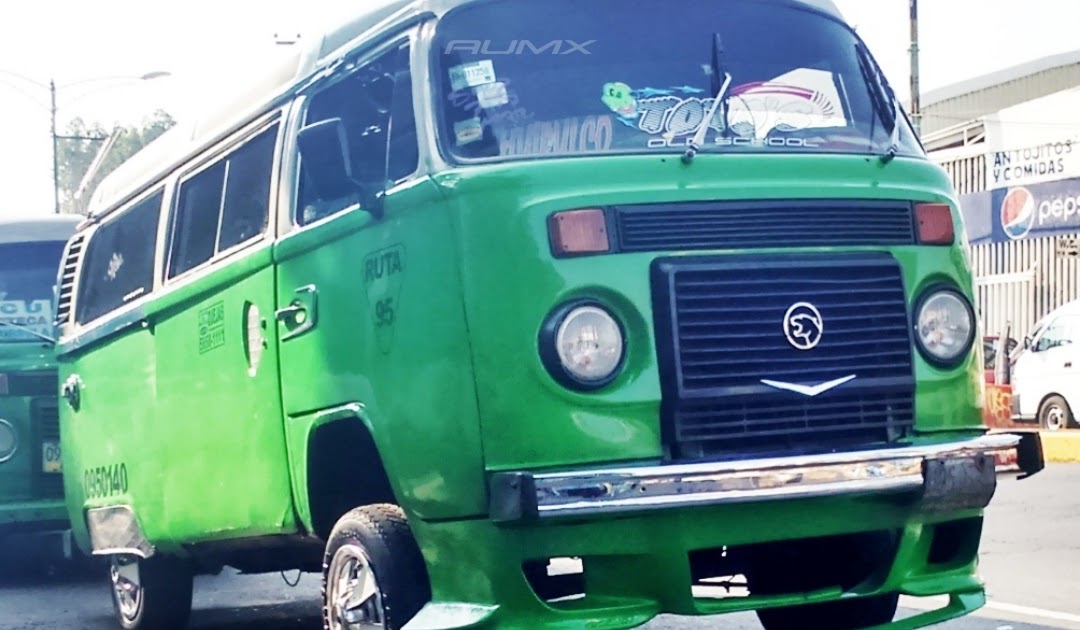Transporte público, autobuses y microbuses CDMX.: Volkswagen Combi