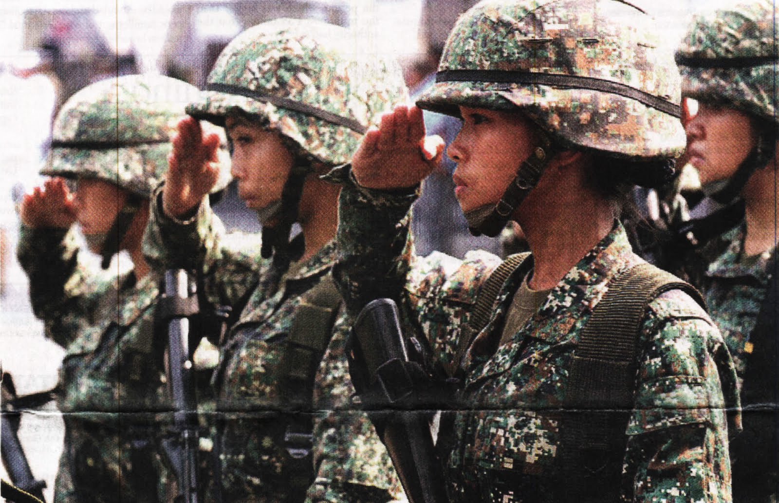 Philippine Army Full Battle Gear