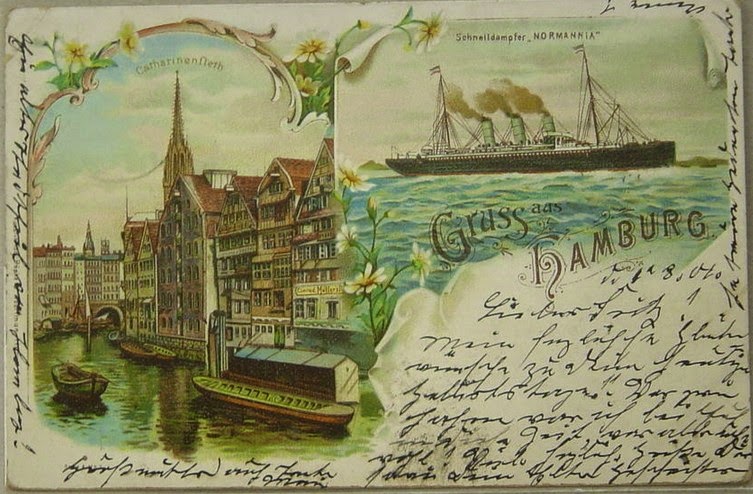 PoSeWe - Maritime Bilder: SS NORMANNIA (1890)