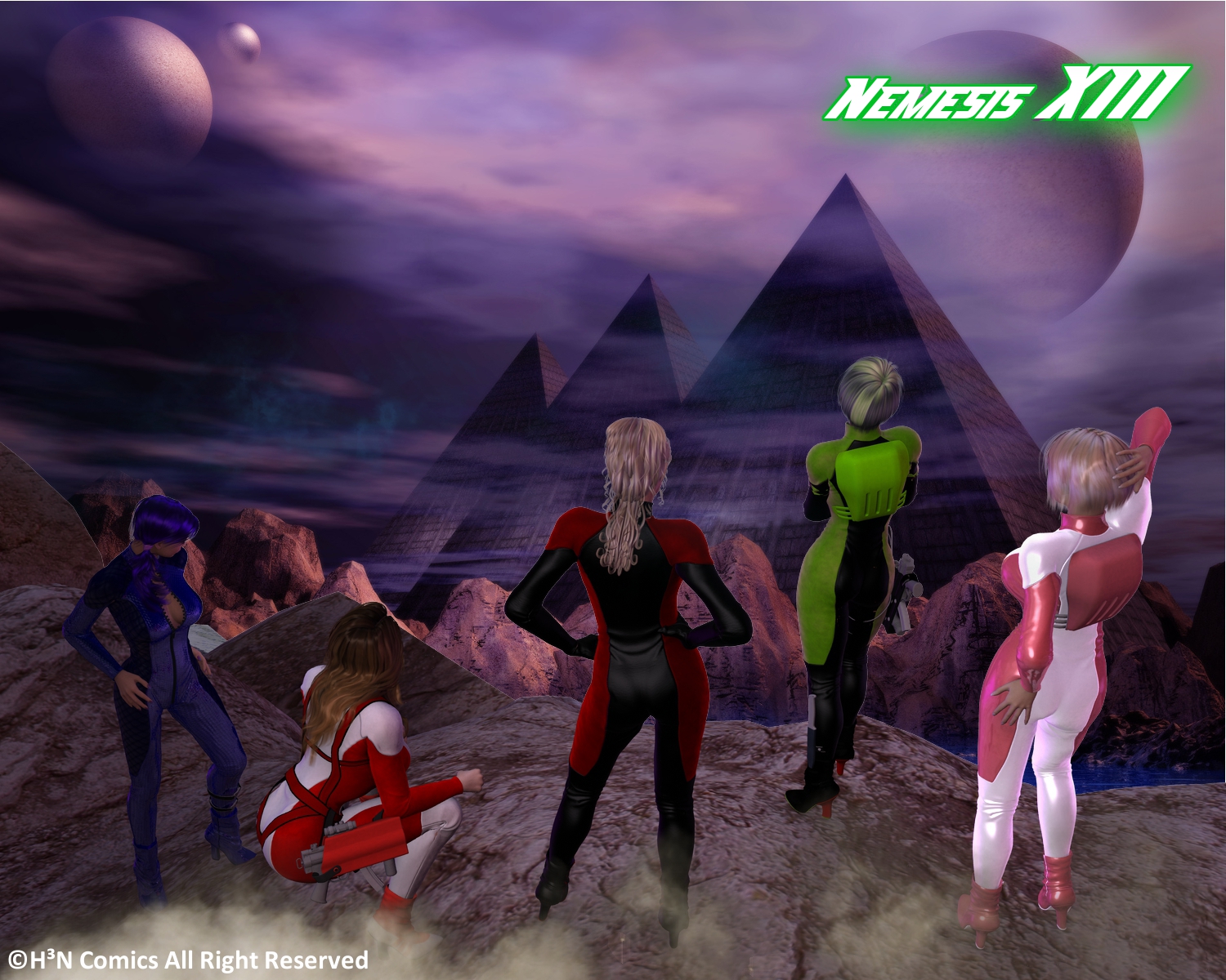 H3N Comics: New Project : Nemesis XIII