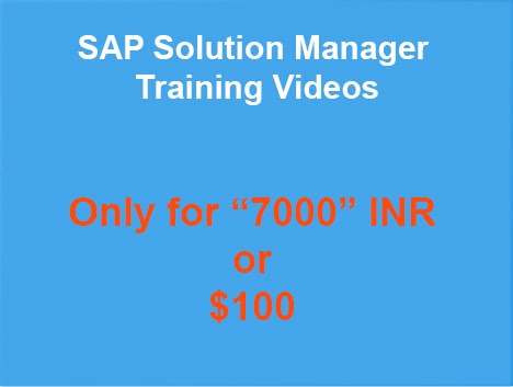SAP Solution Manager Training Videos ~ SAP* DDIC - SAP Training Video