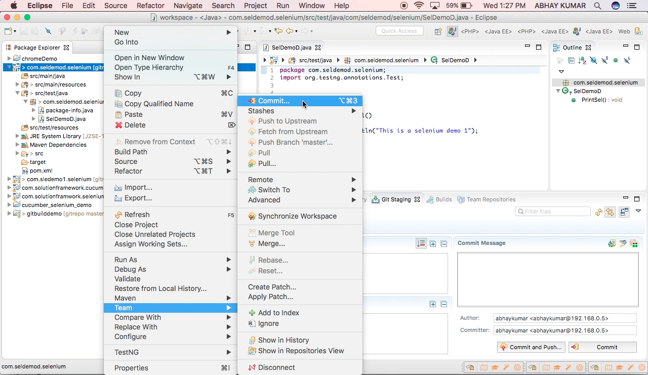 Solution Framework Continuous Integration Automation