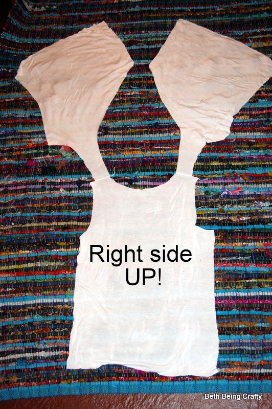 Beth Being Crafty: Crossover Wrap Top Tutorial