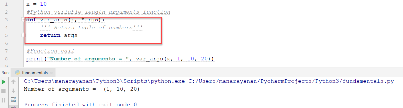 Share my learning's: Fundamentals of Python programming