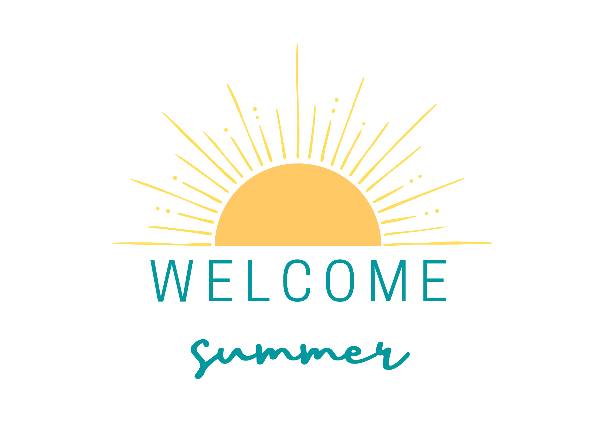 Welcome Summer free printable |Keeping it Real