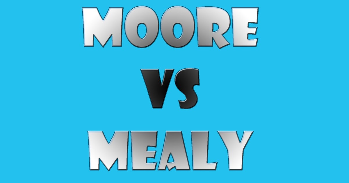 Moore Vs Mealy Machine | VLSI & Embedded Projects
