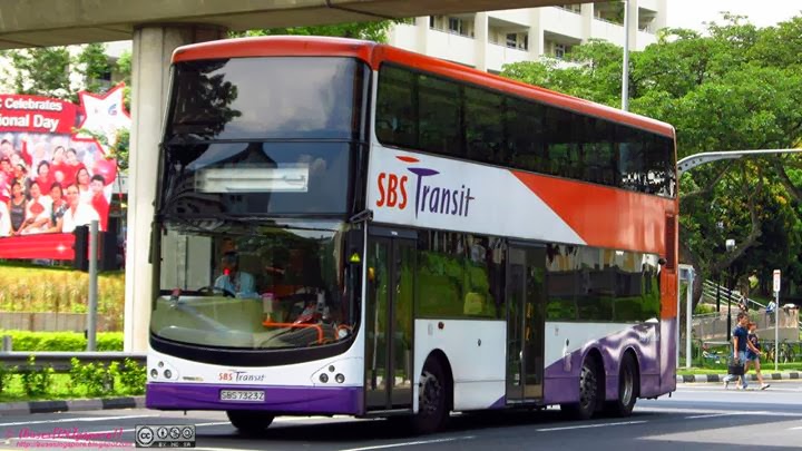 (buses[IN]gapore!): SBS Transit : Volvo B9TL/ Gemilang (SBS7777Y)