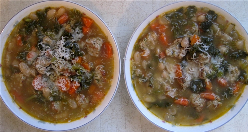 Purple Monkey Moments: Caught a Bug and AMAZING Soup!