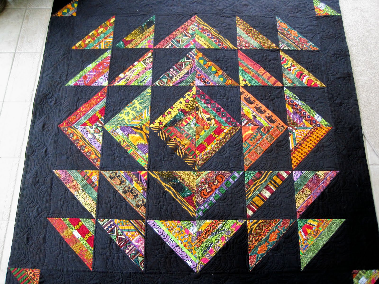 Finely Finished Quilts: Connie's Class Samples