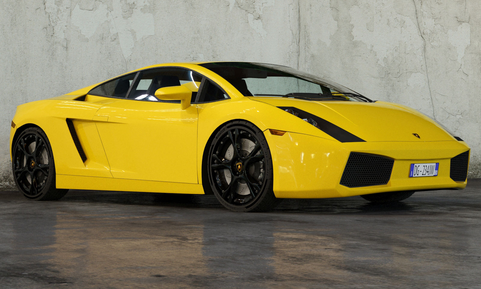 emersonArts: Lamborghini Gallardo 2003 - Floor