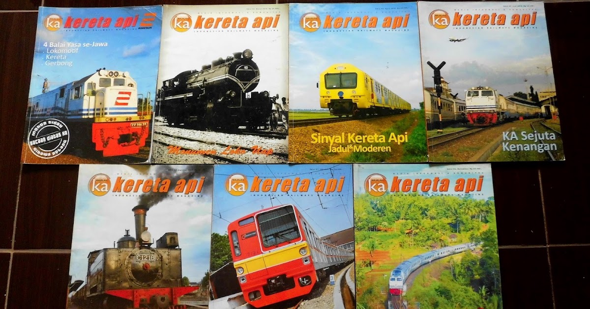 Toko Buku Bekas Online Paksrimo 2: Majalah KERETA API - SOLD