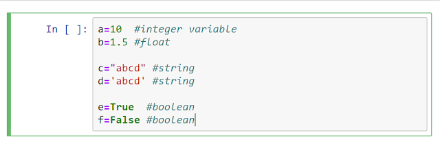 Variable declaration and User inputs