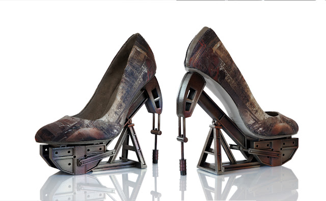 MFS-The Many Faces of Art and Design: CREATIVE SHOE DESIGNS COLLECTION #1