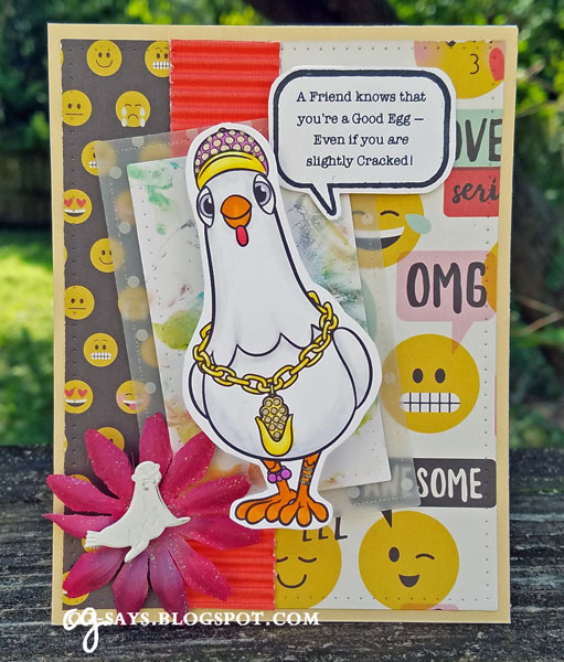 cg says [something loudly]: Funky Chickaletta